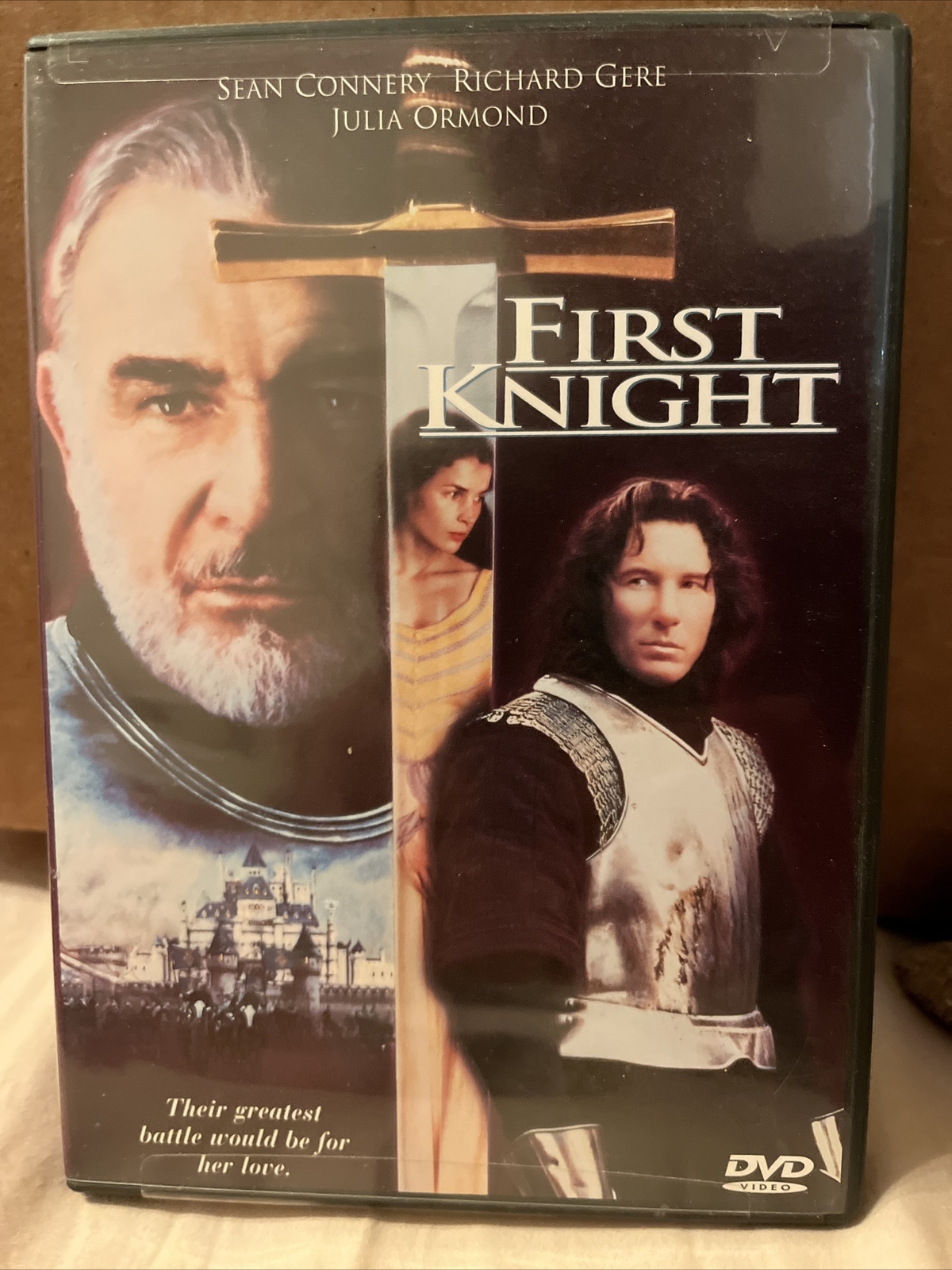 First Knight (DVD, 1995, WS) Sean Connery, Richard Gere, Julia Ormond w ...