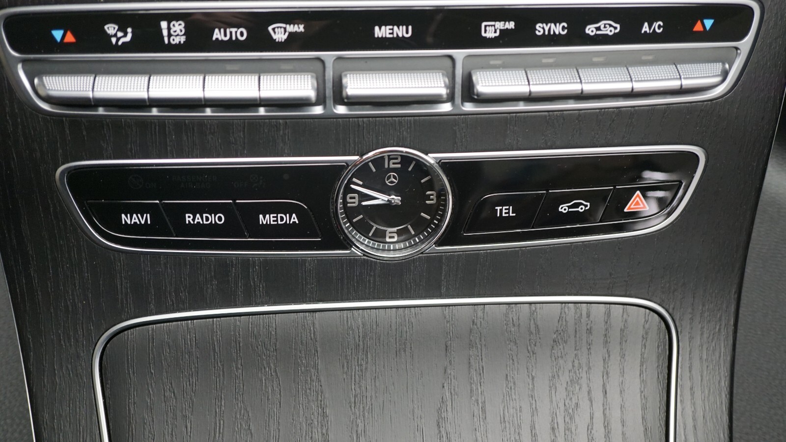 GENUINE MERCEDES BENZ E CLASS W213 W238 CENTRE CONSOLE BLACK WOOD ...