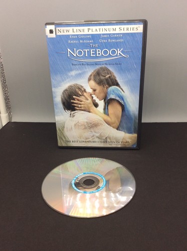The Notebook (DVD, 2004) Ryan Gosling Rachel McAdams James Garner ...