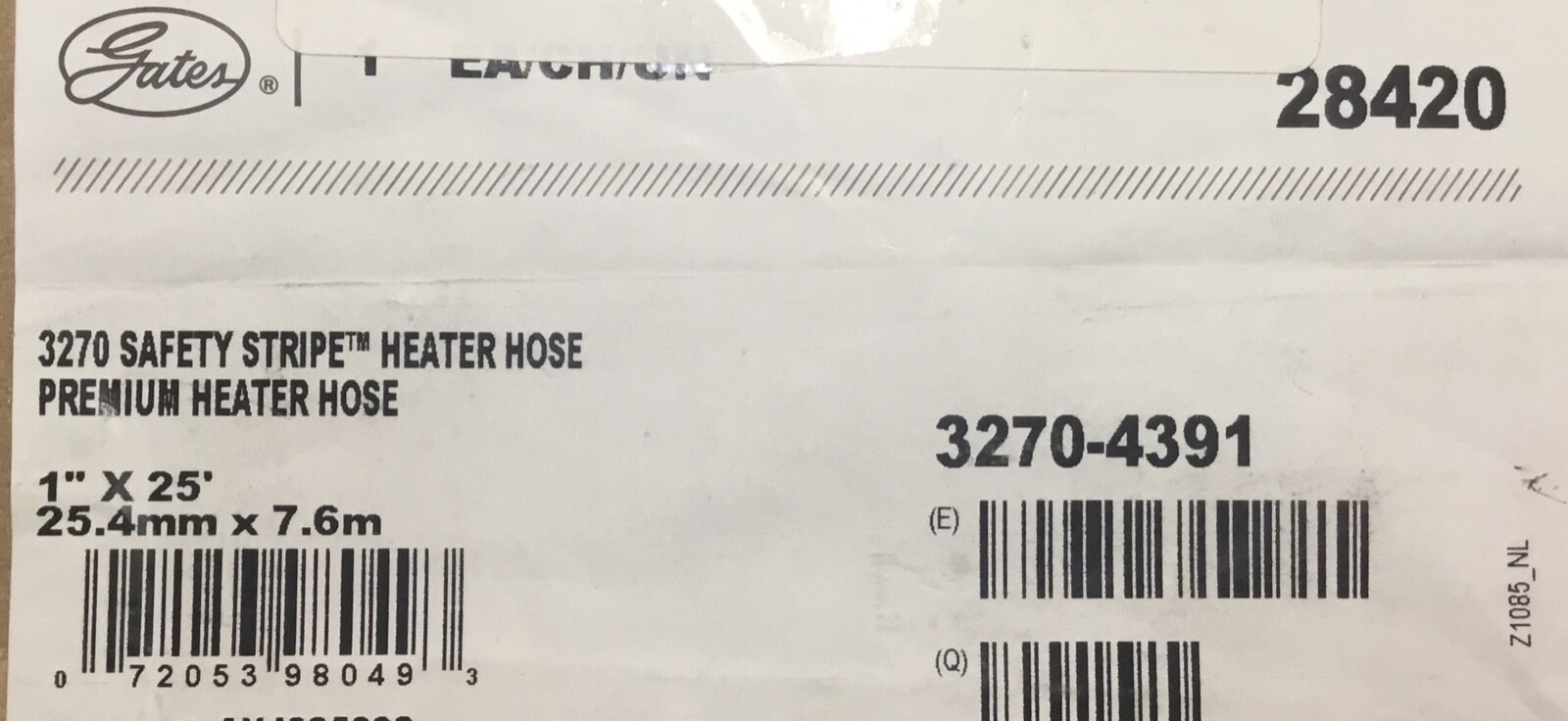 HVAC Heater Hose Gates 28420 for sale online | eBay