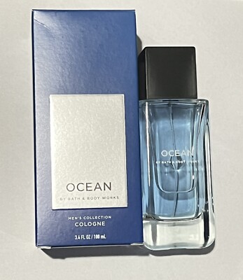 Bath And Body Works Men's Collection Ocean Cologne 3.4oz New | eBay