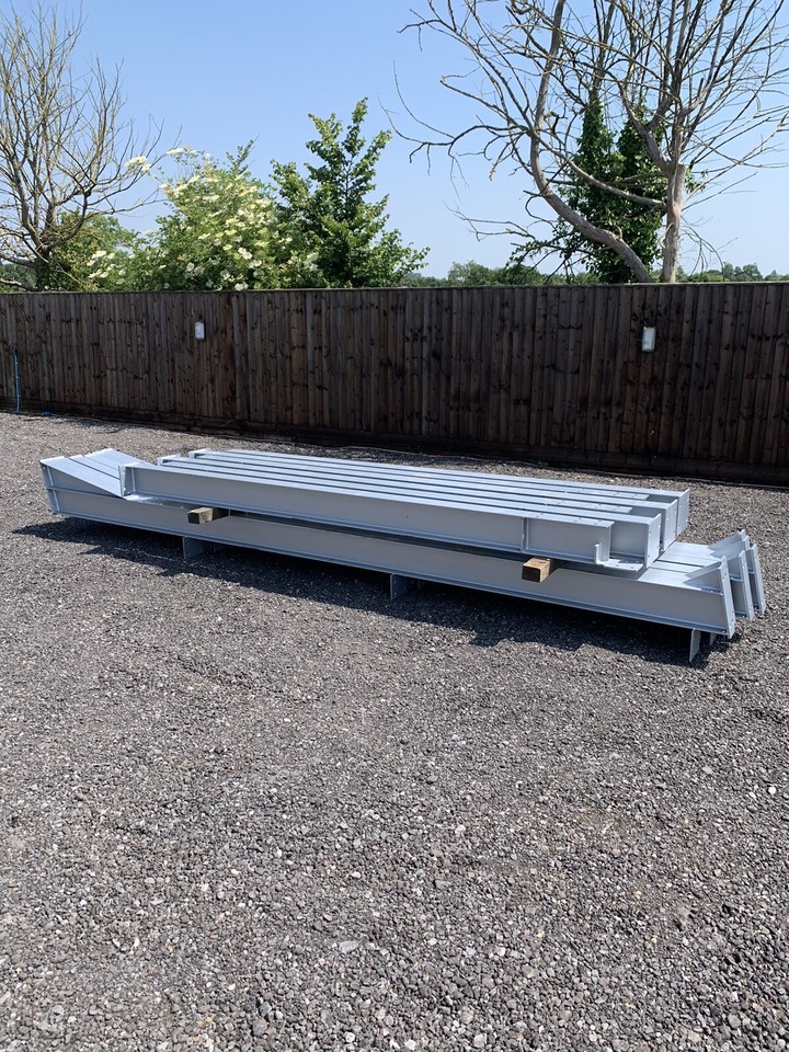 rsj steel frame building Kit Shed Workshop 30x20x8 (no Vat) Please Read ...