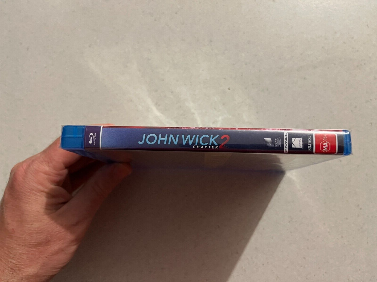 John Wick Chapter 2 Blu-ray Region B Keanu Reeves Laurence Fishburne ...