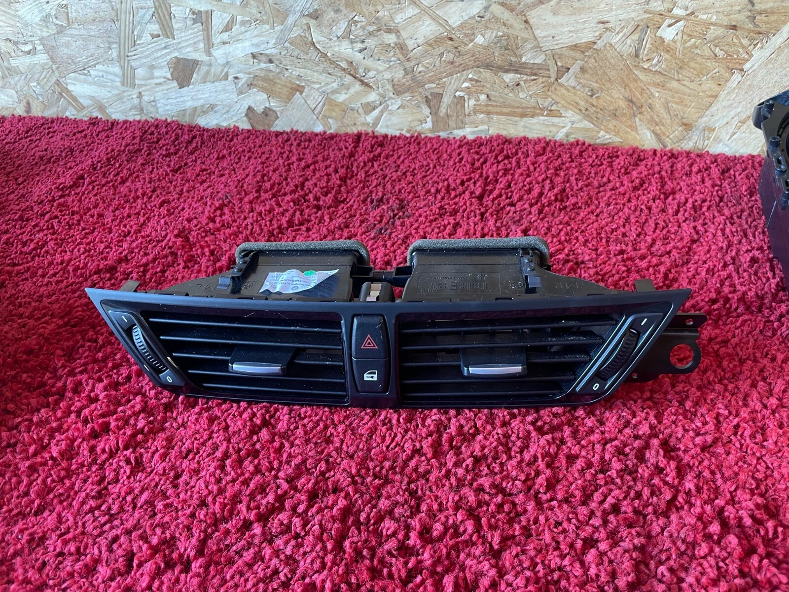 BMW 2010-2015 E84 X1 FRONT CENTER DASH AIR HEAT COOLING VENT GRILLE OEM ...