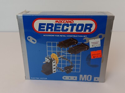 Meccano Erector Set #032231 Powerful 6V Motor Kit W/Gears & Forward ...