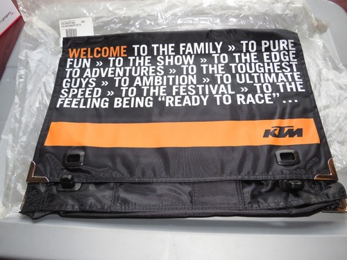 NOS KTM Motorcycle Ready To Race Zipper Document Organizer P/N Genuine ...
