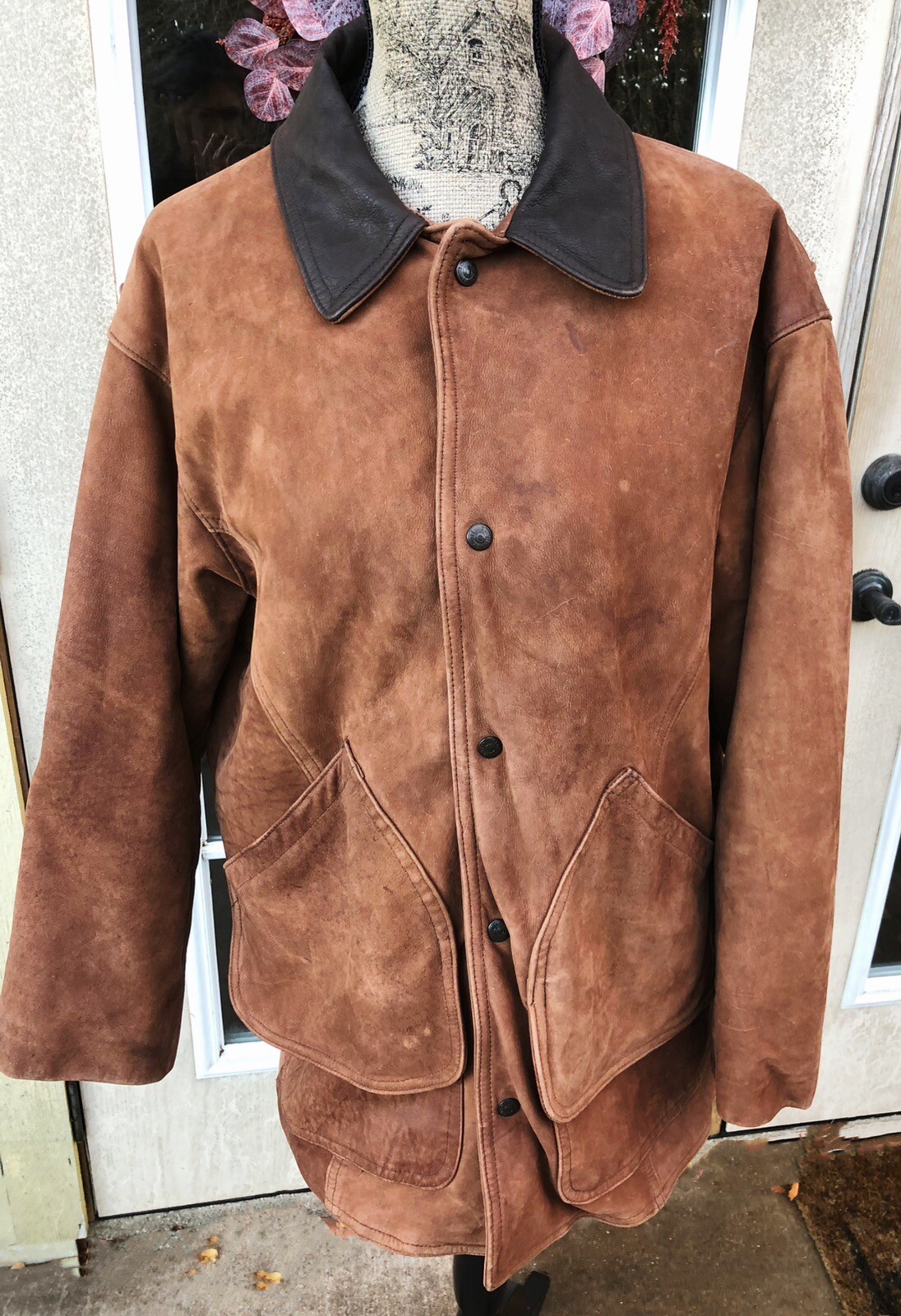 Vintage Schott NYC Cowhide Barn Field Leather Jacket … - Gem