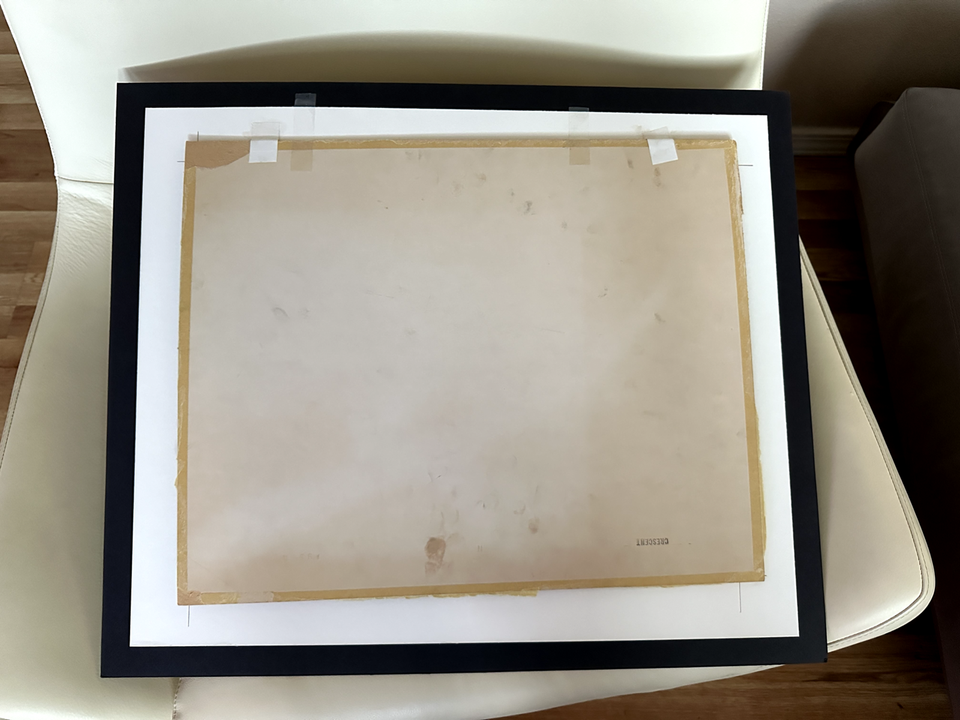 STANLEY Mitchell CHEROKEE ARTIST SIGNED ORIGINAL PAINTING MATTED SIZE ...