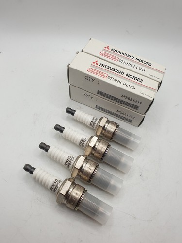 Mitsubishi Pajero Shogun Colt Spark Plugs Set Of Four MS851417 Genuine ...
