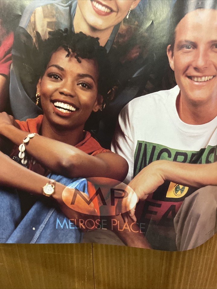 MELROSE PLACE TV PROMOTIONAL POSTER HEATHER LOCKLEAR VINTAGE ORIGINAL ...