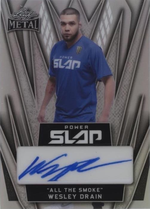 2025 Leaf Metal Power Slap - Autographs Wesley Drain #BA-WD1 Silver ...