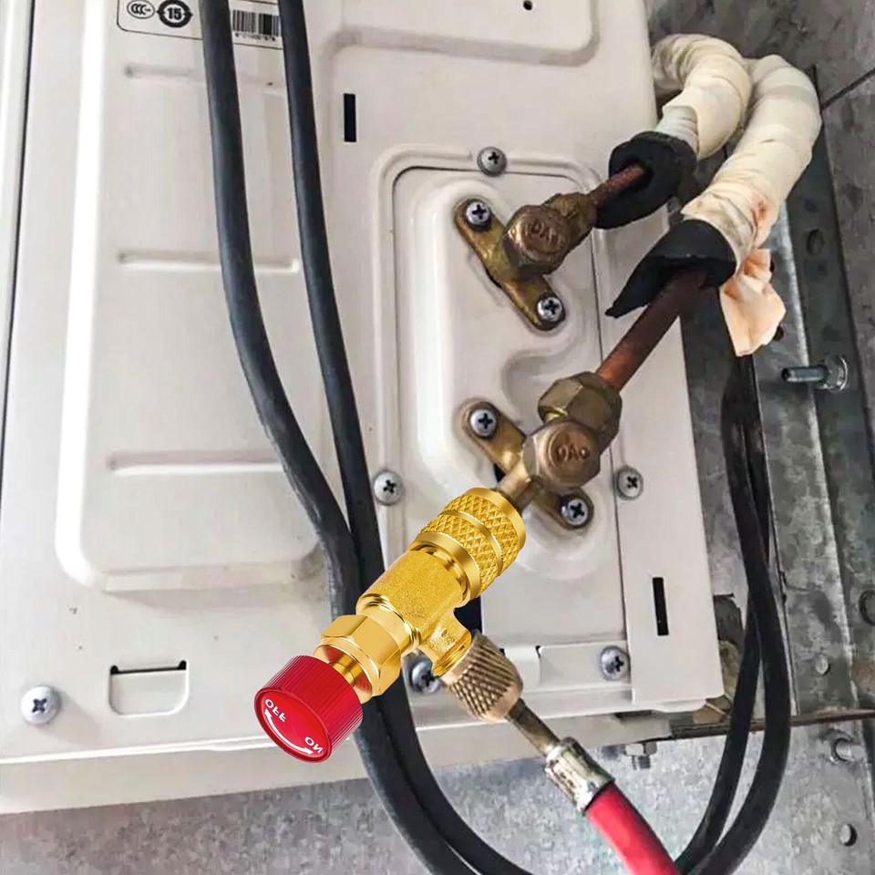 4pcs Liquid Safety Valve, R410A R22 Air Conditioning Refrigerant ...