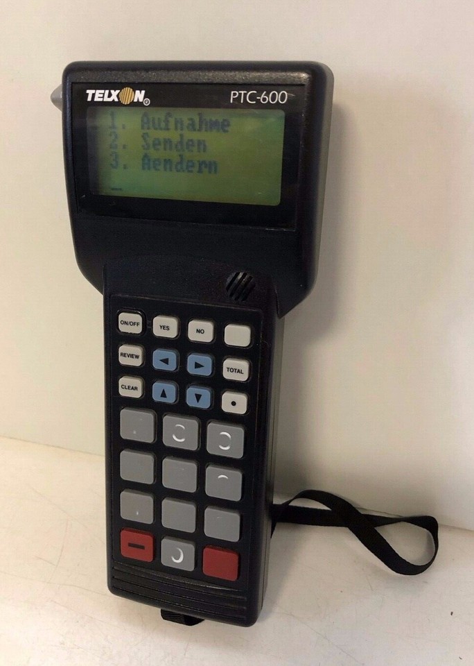 Telxon PTC-600 Barcode Scanner Terminal Including Charger | eBay