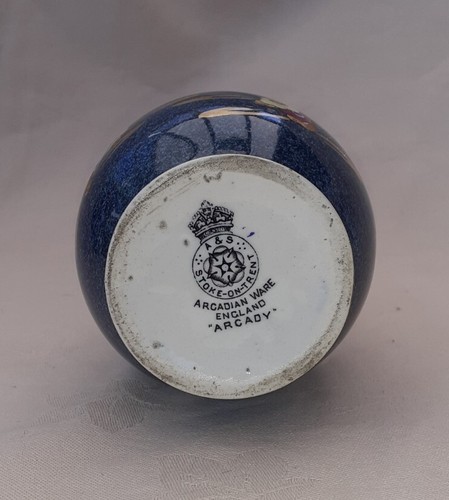 Art Decco Arkinstall and Sons Arcadian Ware Vase "ARCADY" Lustreware ...