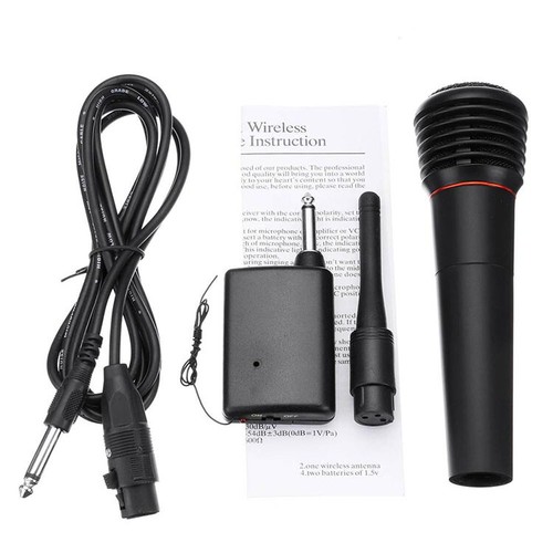 Professional Wired Microphone Dynamic Moving Coil Mike Deluxe Metal ...