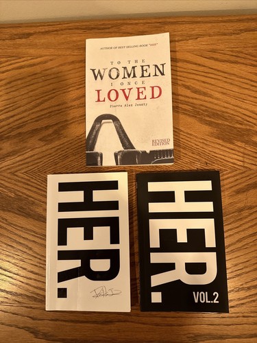 POETRY BOOKS - Pierre Alex Jeanty - 3 Volumes - Her, Her (Vol. 2), To ...