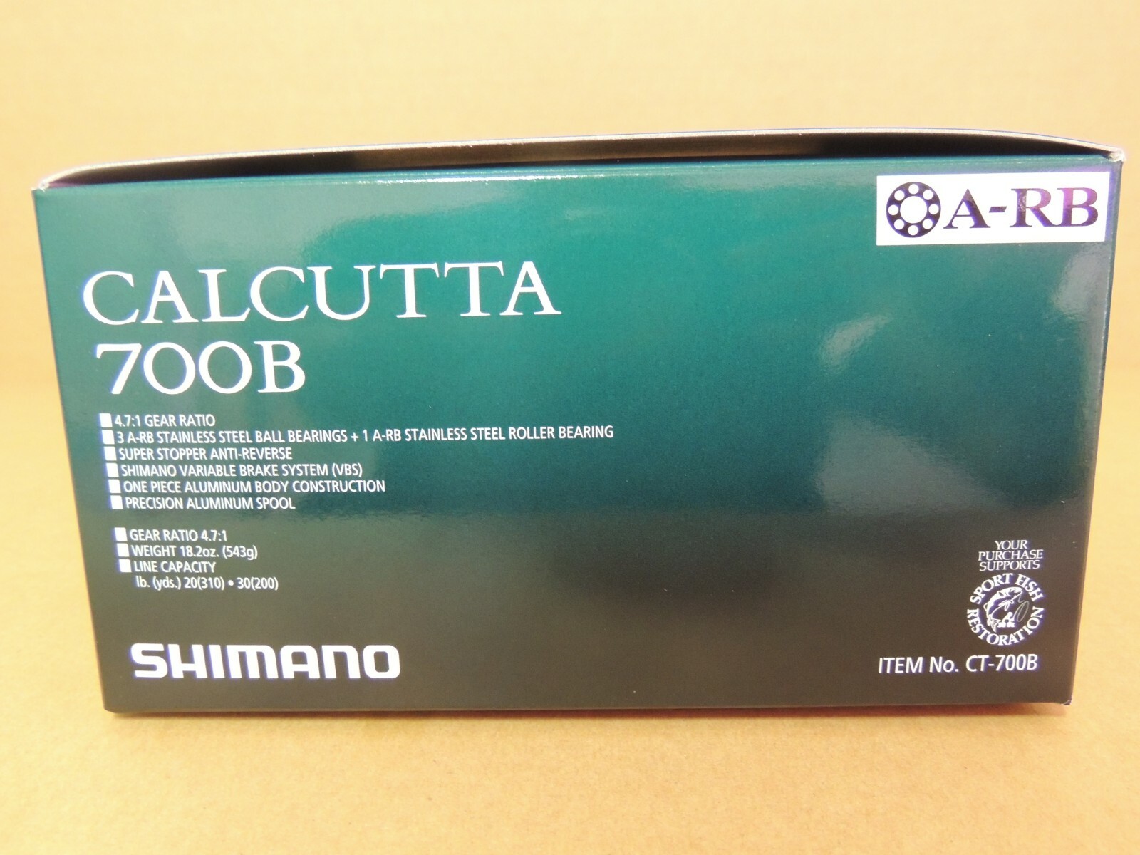 NEW SHIMANO CALCUTTA 700B CT 700B RIGHT HAND REEL 4.7:1 *1-3 DAYS FAST ...