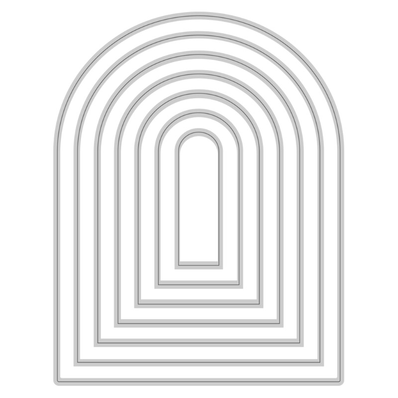 Cutting Dies Metal Geometry Craft Die Cuts Stencil DIY Scrapbooking ...