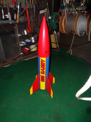 Vintage Estes Big Daddy Model Rocket Original | eBay