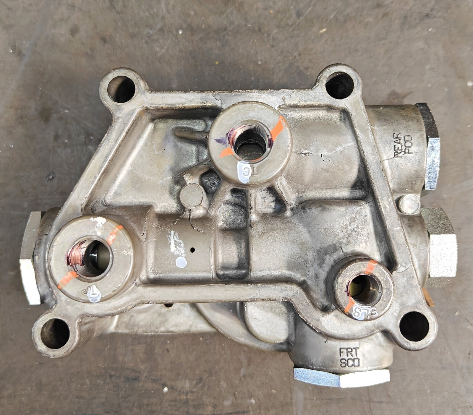 GENUINE OEM 802938 802938BXW BENDIX TP-5 TRACTOR PROTECTION VALVE OEM ...