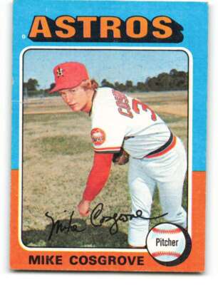 1975 Topps #96 Mike Cosgrove G/VG Good/Very Good RC Rookie Astros | eBay