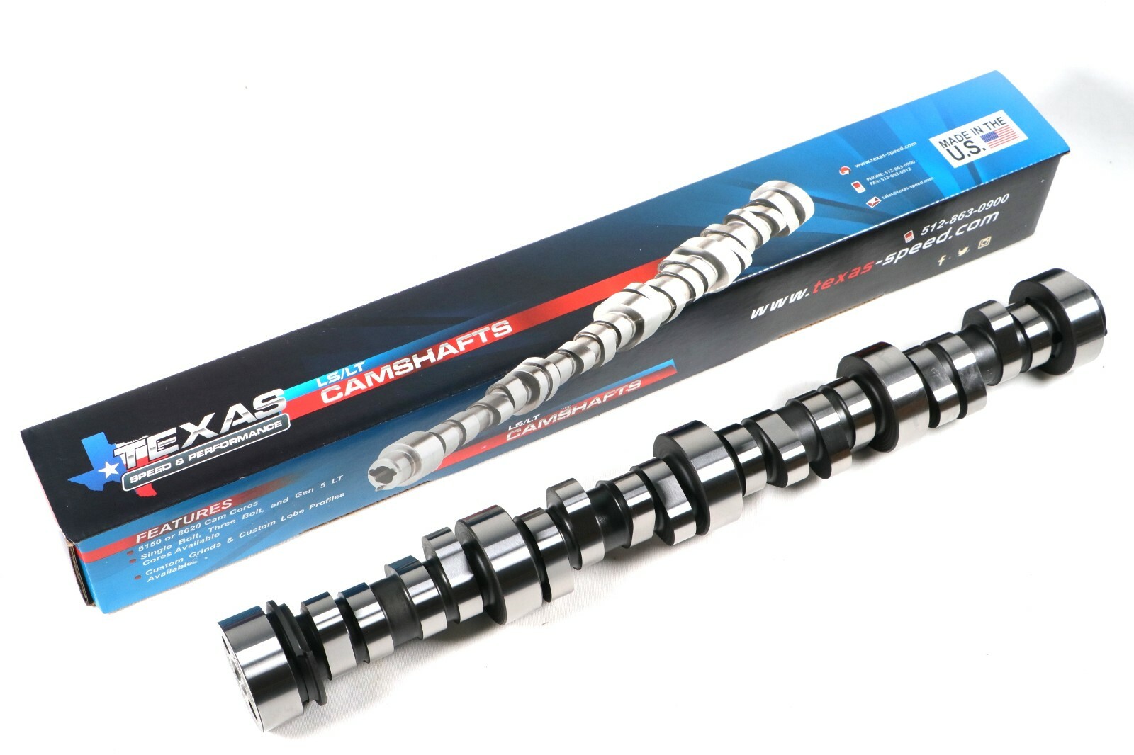 Texas Speed TSP Stage 3 LS3 LSA Turbo Boost Cam Camshaft Kit 3-Bolt ...