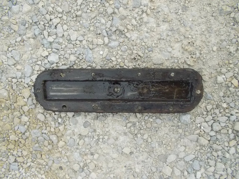 John Deere M tractor rear axle JD drop housing bottom rear cover panel ...