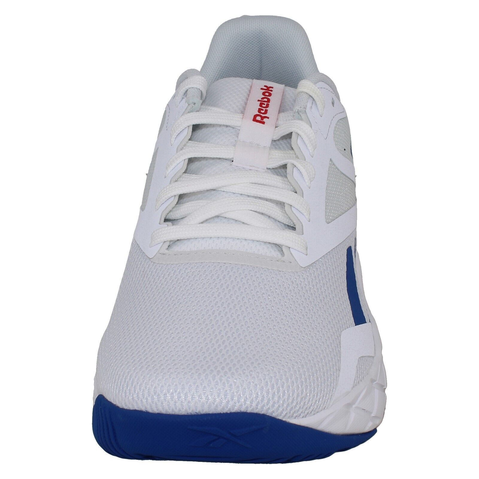 MENS REEBOK GY9772 WHITE TEXTILE LACE UP TRAINERS | eBay