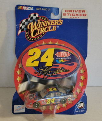 Nascar Winners Circle Driver Sticker Series Jeff Gordon #24 | eBay
