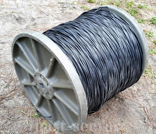 Military Two Wire Cable Spool Reel Field Telephone Phone Radio Blasting ...