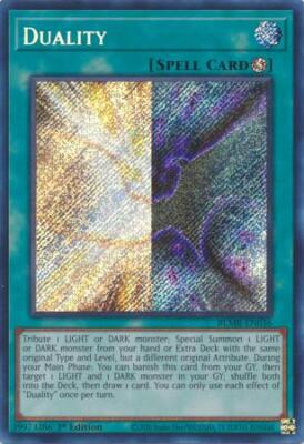 Duality - BLMR-EN036 - Secret Rare 1st Edition Near Mint Yugioh Battles ...