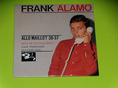 CD SINGLE - FRANK ALAMO - ALLO MAILLOT 38 - 37 - 1964 | eBay
