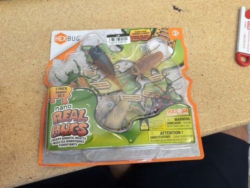 HEXBUG Real Bugs Nanos 5 Pack Fake Insect Cicada Roach Beetle Set | eBay