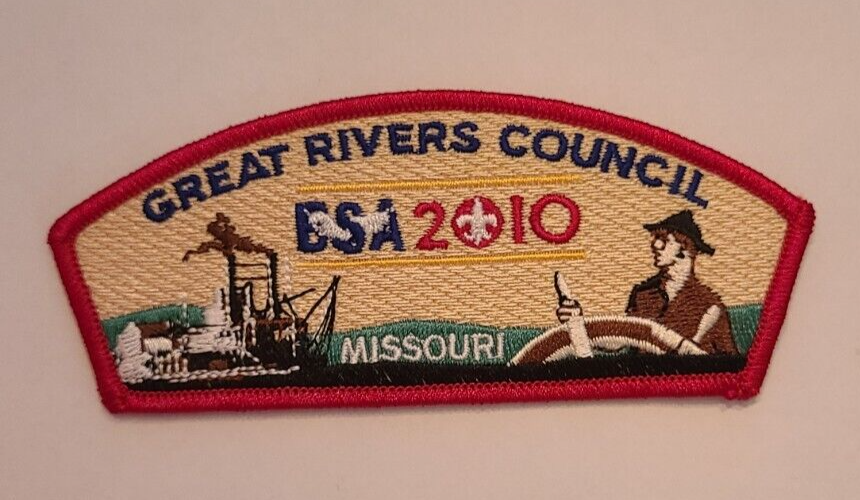 Great Rivers Council Shoulder Patch, BSA 2010, Missouri | eBay