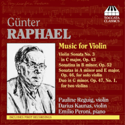 Gunter Raphael Gunter Raphael: Music for Violin (CD) Album | eBay