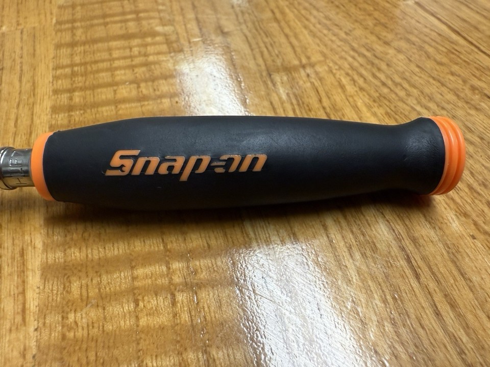 Snap On 1/4 Flex Head Ratchet THLF72V Orange | eBay