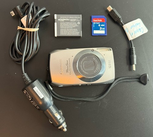 Canon PowerShot ELPH 500HS 12.1MP Compact Digital Camera w/2GB SD Card ...