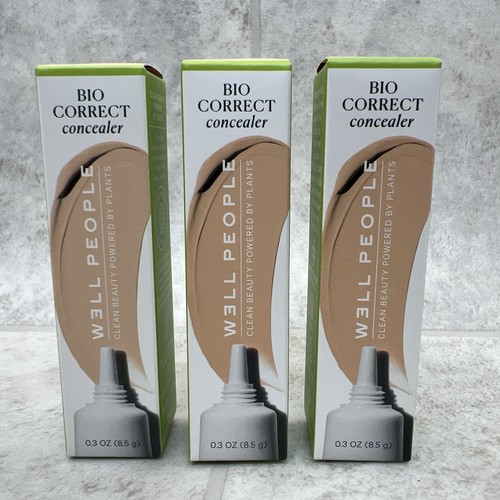 3 Pack! Well People Bio Correct Concealer, 2W - 0.3oz- Brand New | eBay
