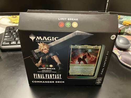 MTG Limit Break Commander Deck Precon Cloud Final Fantasy VII - Open ...
