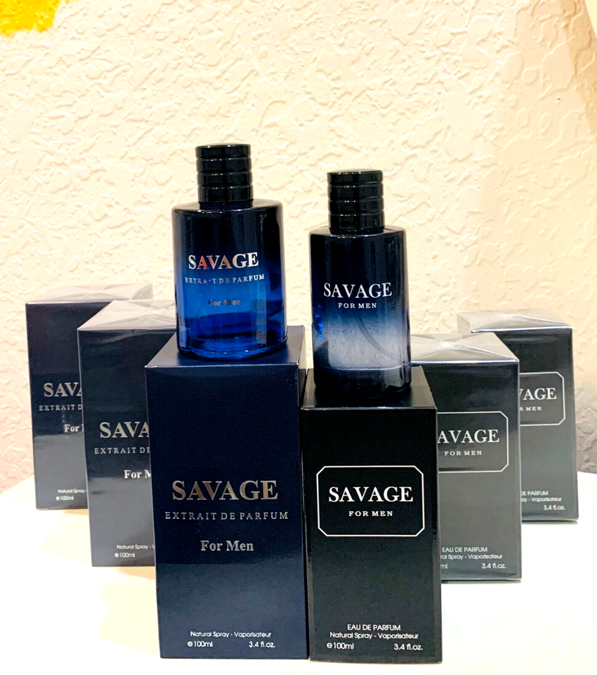 SAVAGE FOR MEN EXTRAIT DE PARFUM 3.4FL.OZ 100mLe BY FRAGRANCE COUTURE ...