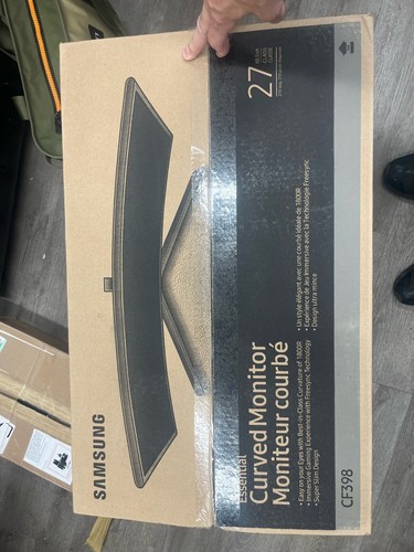 SAMSUNG 27" CF39 Series FHD 1080p Curved Computer Monitor ...