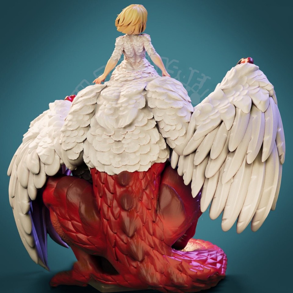 Falin Painted/Unpainted 3D Printed 12K Figure Statue Resin Model Kit ...