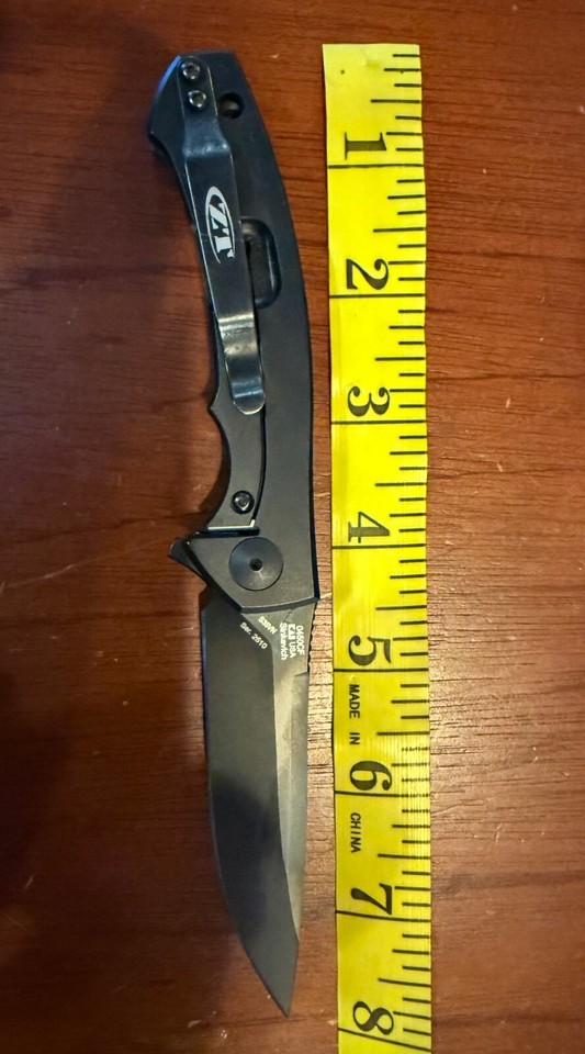 Zero Tolerance ZT 0450CF Plain Edge Folder ZT450CF S35VN Steel w ...