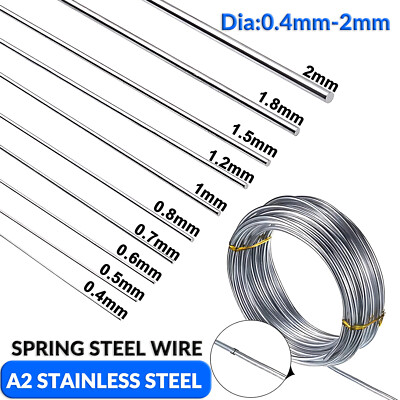 High Quality Spring Steel Wire & Rods A2 Stainless Steel Tensile Dia 0 ...