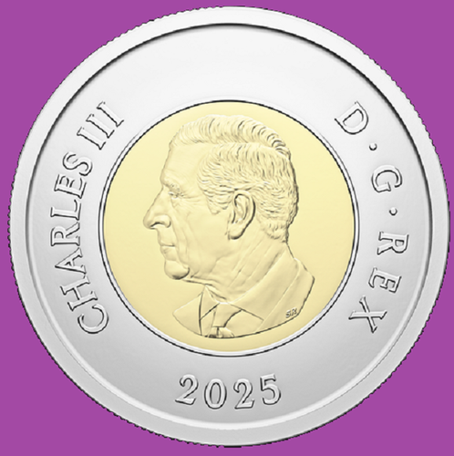 2025 Canada Two Dollar Toonie King Charles III Coin. Mint UNC. $2 Toon ...