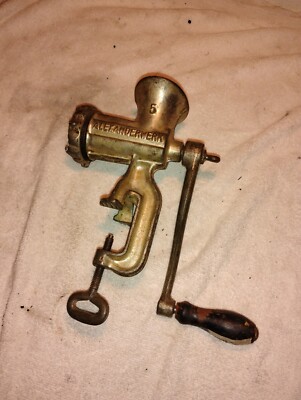 ALEXANDERWERK 10 MEAT GRINDER VINTAGE! MADE IN GERMANY RETRO KITCHEN ...