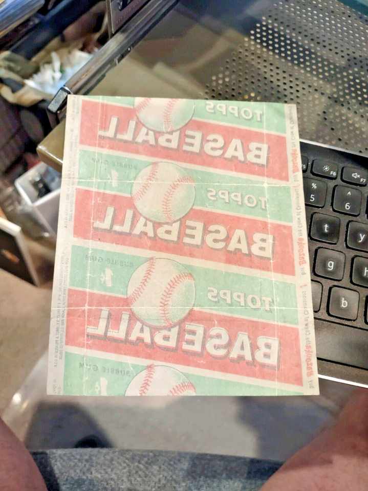 1955 Topps Gum Co. Baseball Card 1 Cent Wax Wrapper TOUGH! | eBay