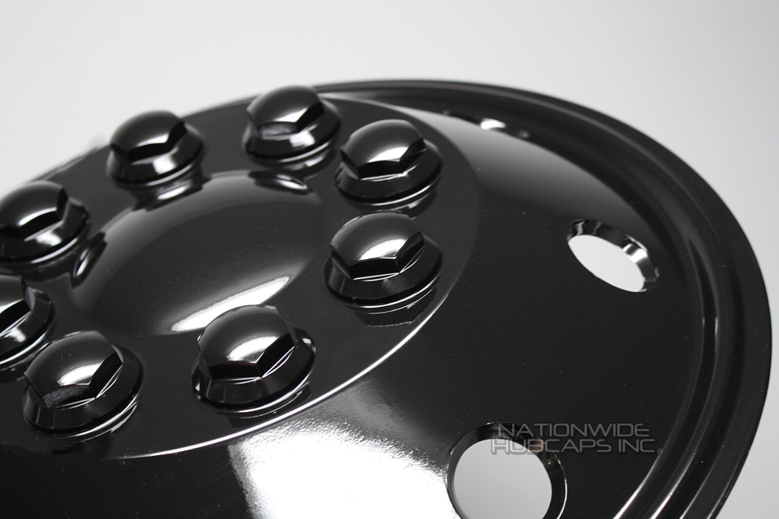 16" 8 Lug RV Dual Steel Wheel Simulators Dually Rim Covers Hub Caps ...