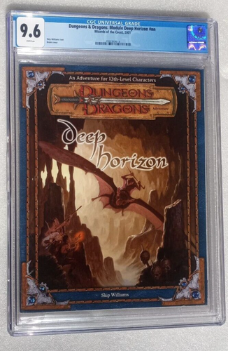 Dungeons and Dragons Module Deep Horizon by Skip Williams CGC 9.6 White ...