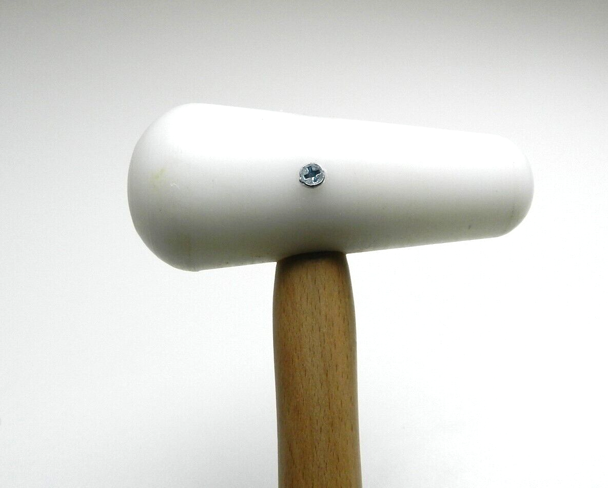 Domed Nylon Hammer Large 5" Head Plastic Mallet Forming Dapping ...